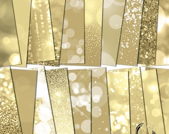 Bokeh Background Digital Print Gold Christmas Overlays - Etsy