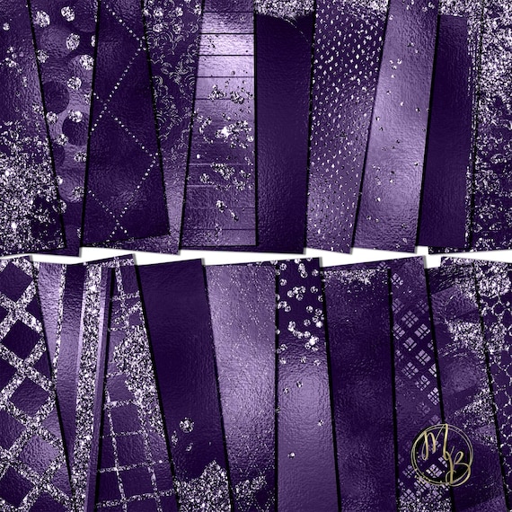 Paper, Party & Kids Craft Supplies & Tools Glam Black Digital Paper ...