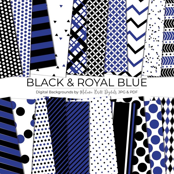 Royal Blue Paper - Etsy