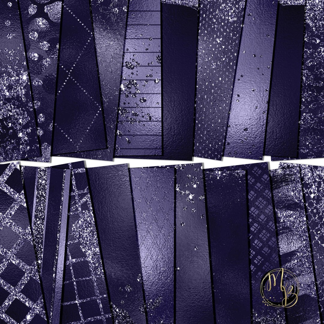 Dewberry Purple Glam Scrapbook Paper Download Sparkling Glitter ...
