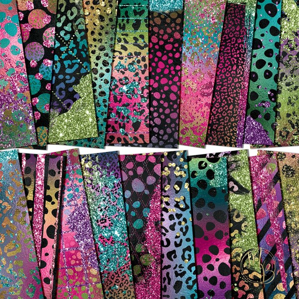 Rainbow Cheetah - Etsy