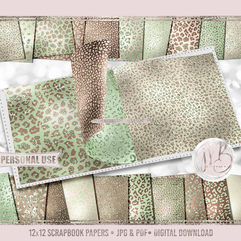 Pastel Leopard Print - Etsy