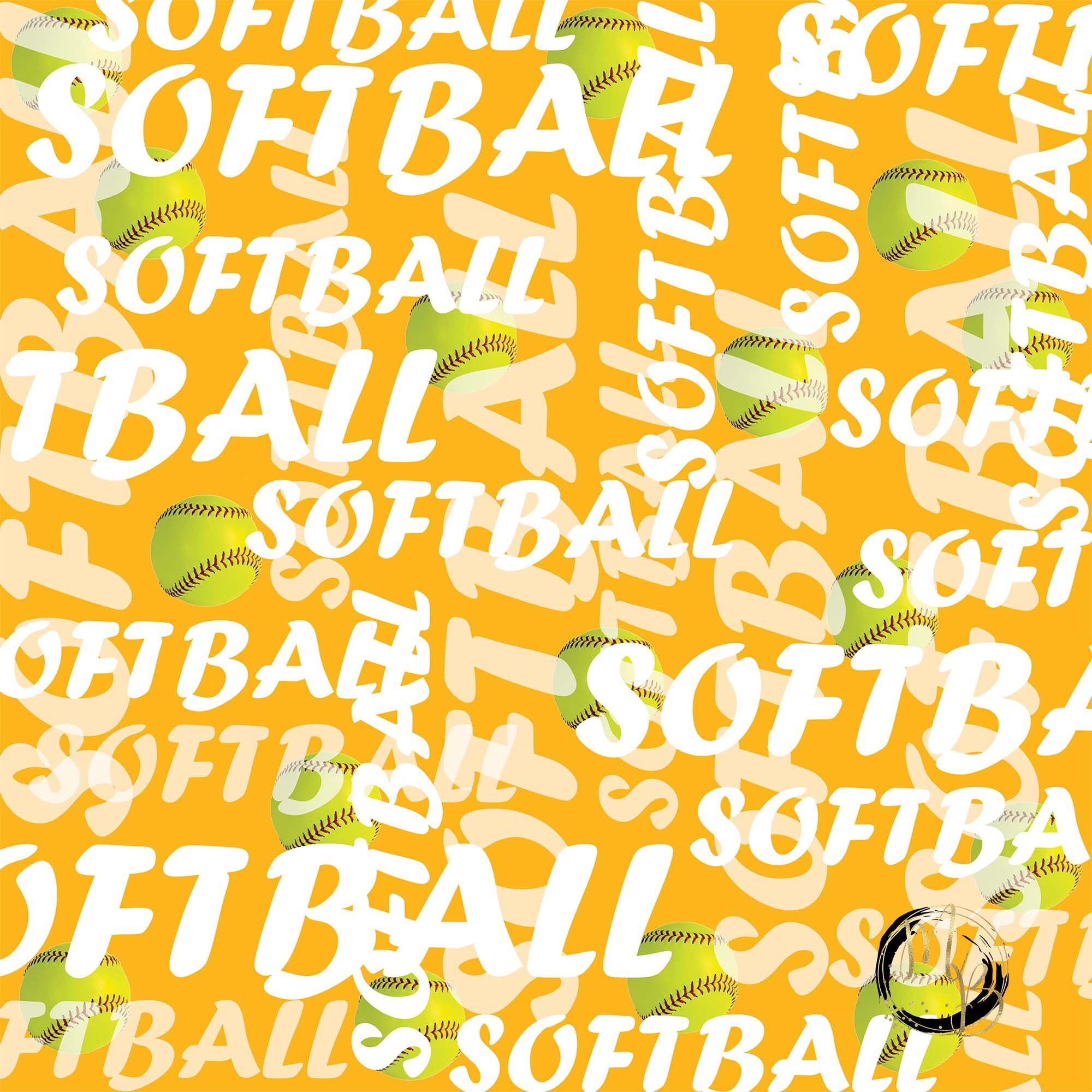 Athletic Gold Softball Digital Paper Download Helmets - Etsy