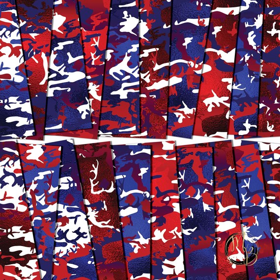 Red Digital Camo Background