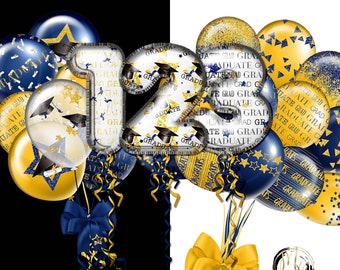 Blue Yellow Party | Etsy