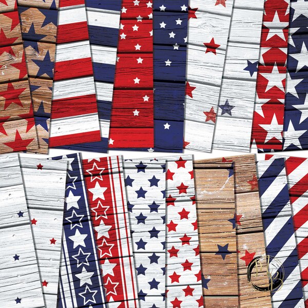 Patriotic Paper - Etsy