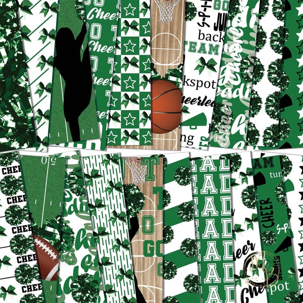 Green Cheerleader Pom Poms - Etsy