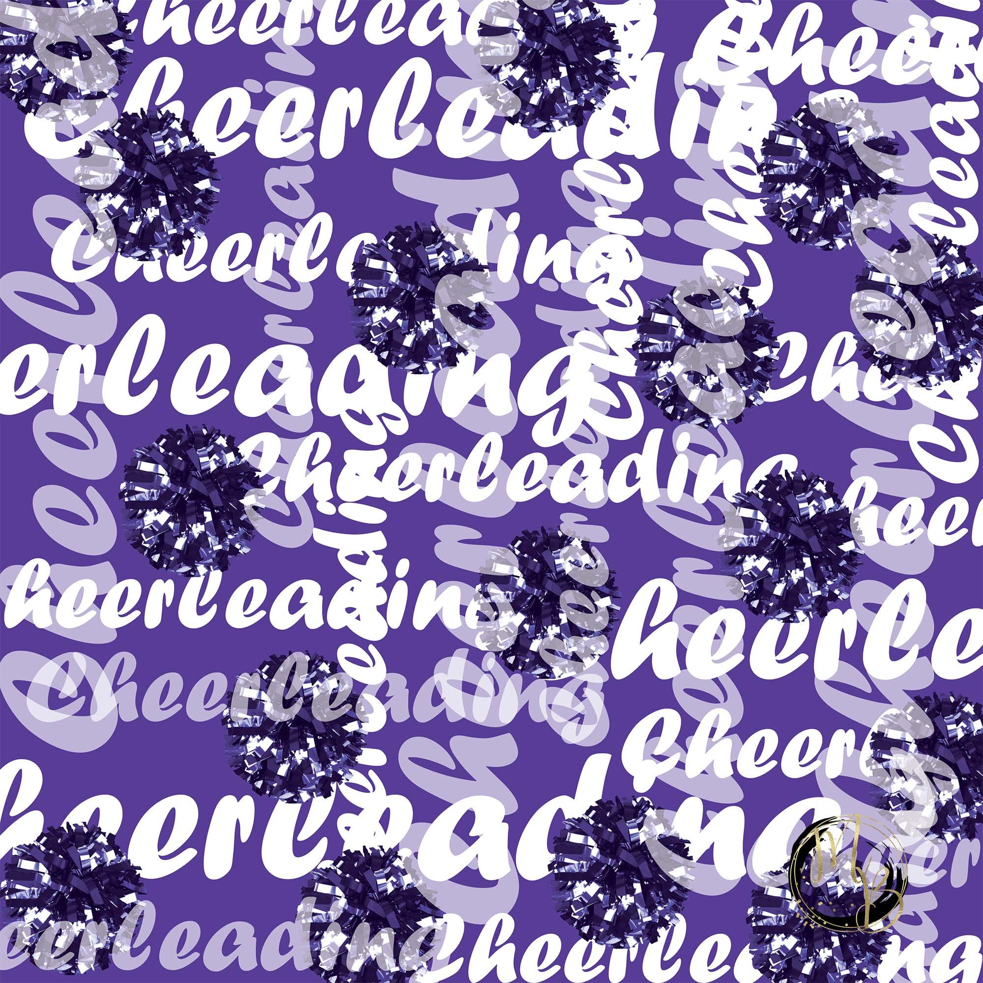 Purple And Gold Cheer Wallpapers
