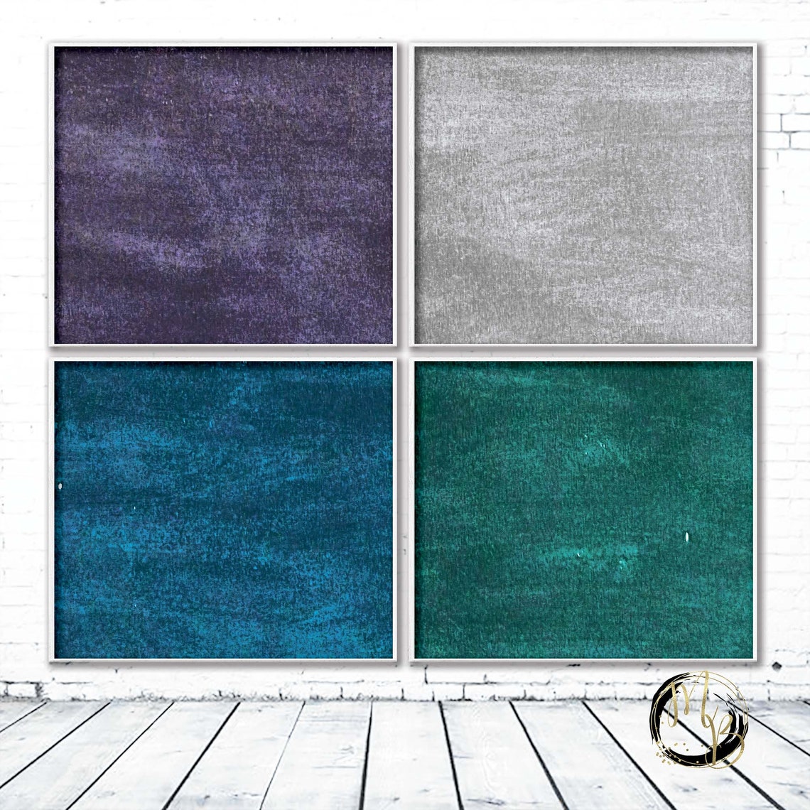 Colored Chalkboard Digital Paper Download Colored Chalk | Etsy