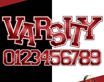 Maroon Letters Png - Etsy