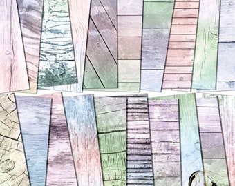 Wood and Chipped Paint Textures Digital Sheets 12x12 - Etsy