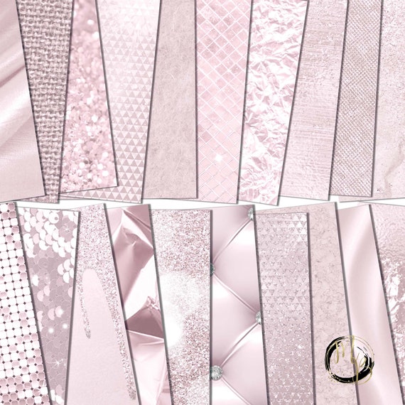 Light Pink Scrapbook Paper