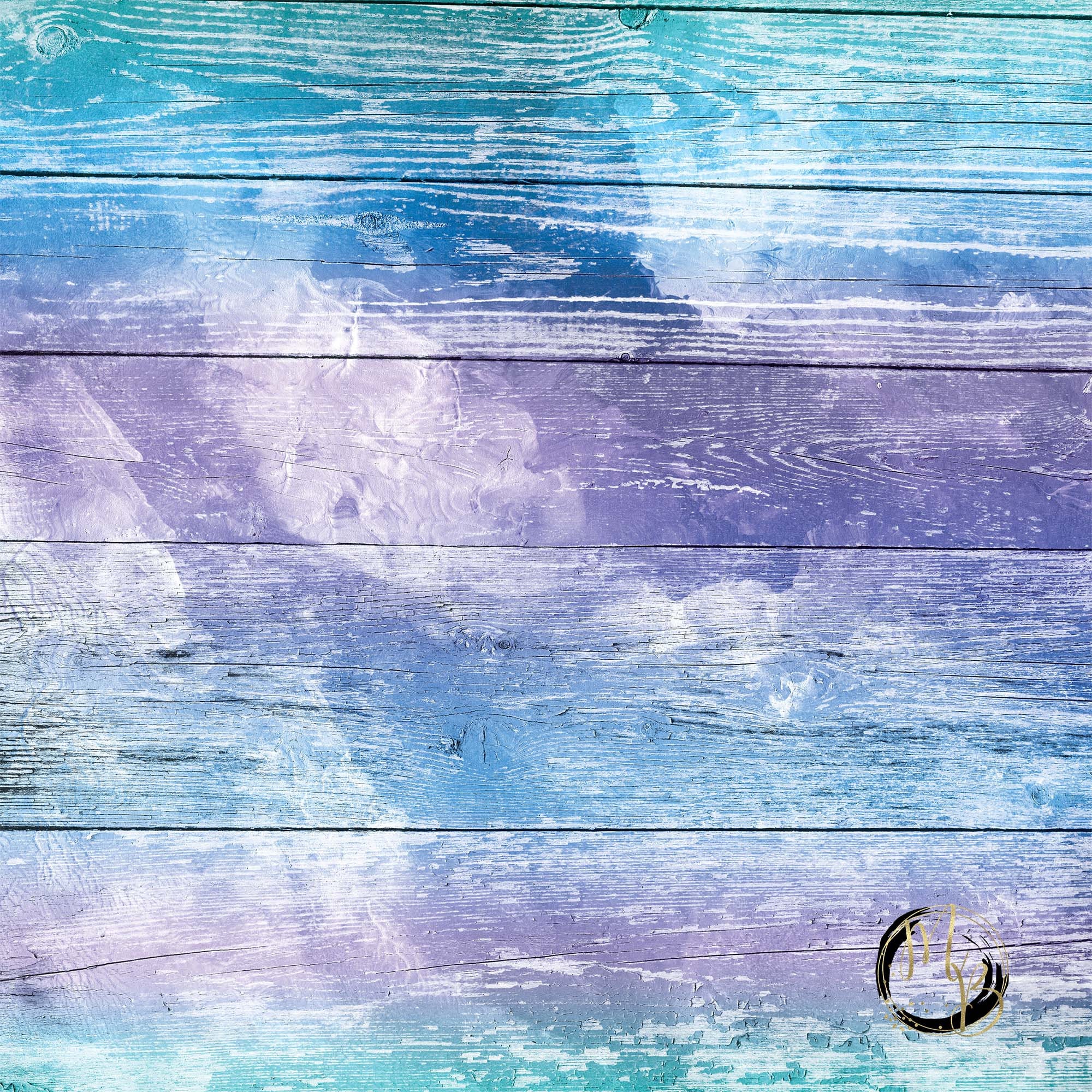 Color Wash Wood Digital Paper Download Ombre Rainbow With | Etsy