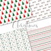 Christmas Digital Paper, Red & Green, Holiday Paper, Pattern Paper ...
