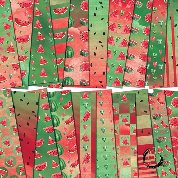 Watermelon Paper - Etsy