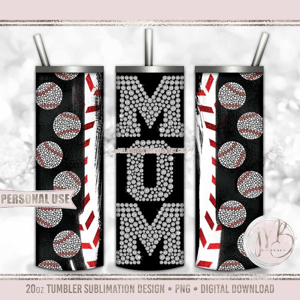 Baseball Mom Bling - Etsy