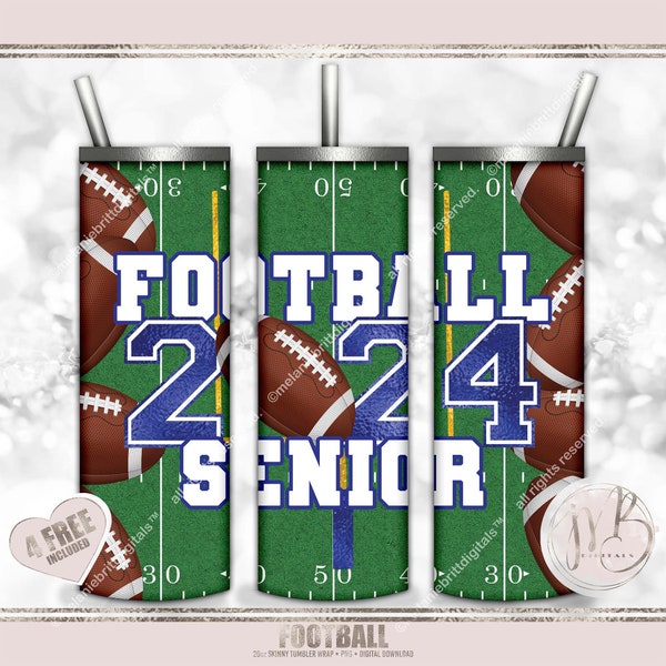 Football Tumbler - Etsy