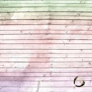 Pastel Color Wash Wood Digital Paper Download Ombre With | Etsy