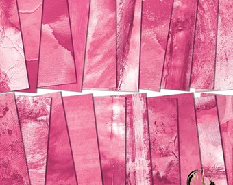 Hot Pink Watercolor | Etsy