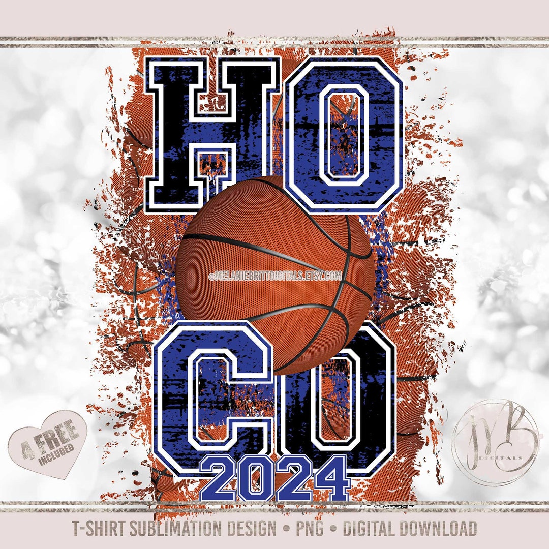 Basketball HOCO 2024 Sublimation T-shirt Design PNG Download Homecoming ...