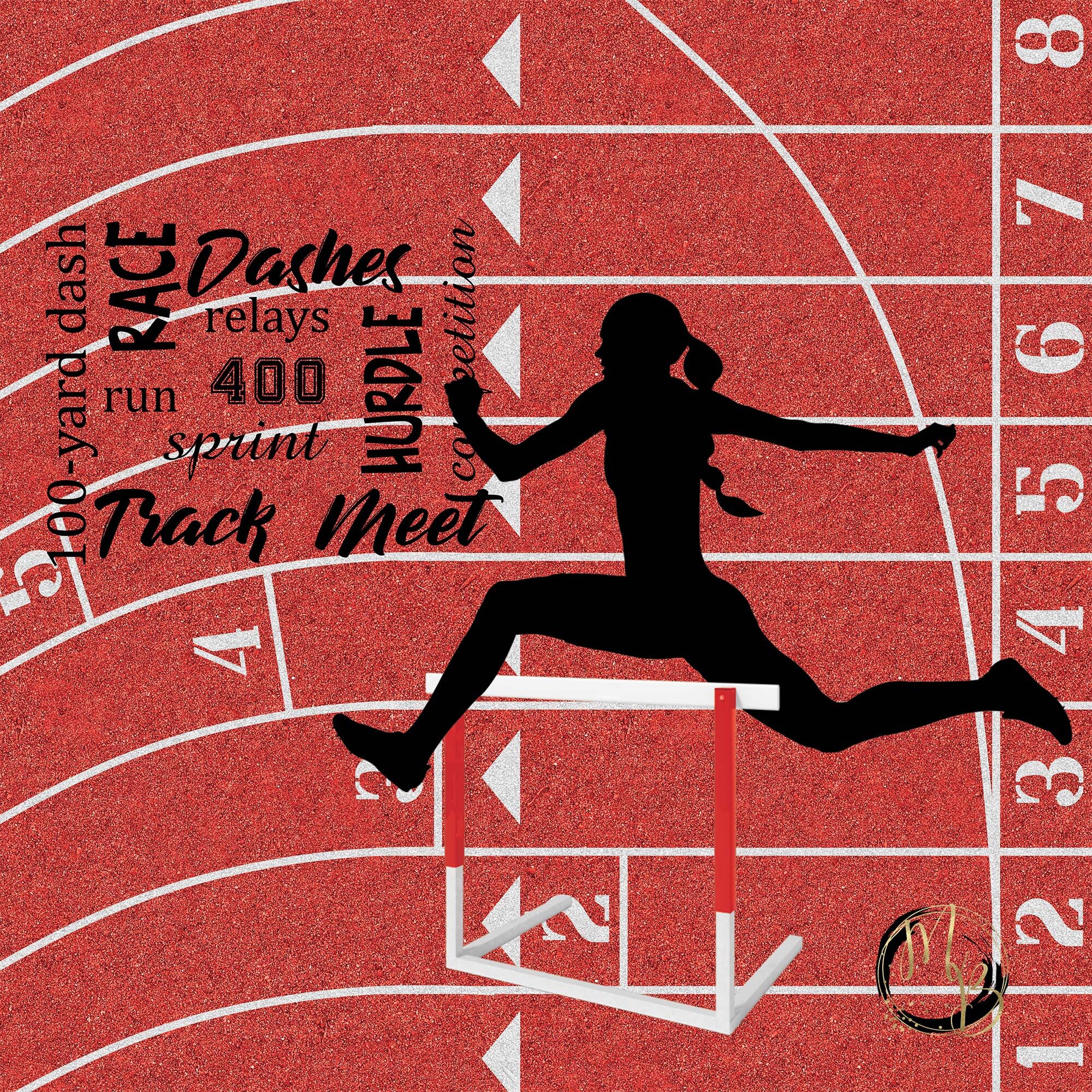 Card Making & Stationery shoes Red Track Digital Paper Download runner ...