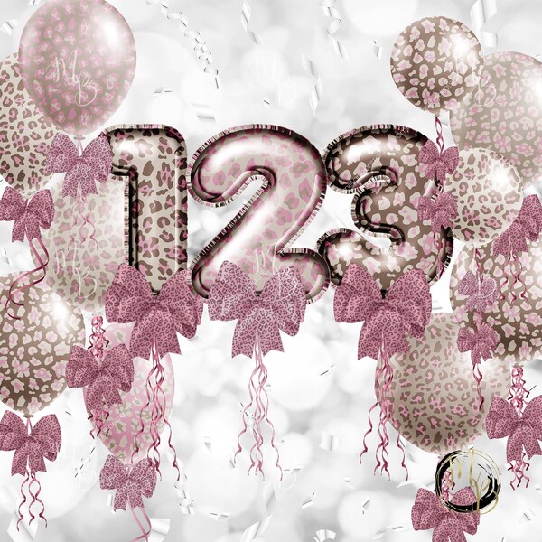 Pink Leopard Party - Etsy