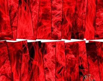 Fire Scrapbook Paper | Etsy