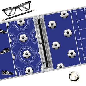 Soccer Digital Paper Download Royal Blue School Colors - Etsy
