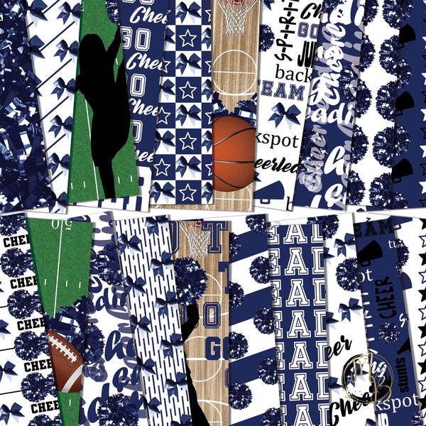 Cheerleading Scrapbook Paper - Etsy