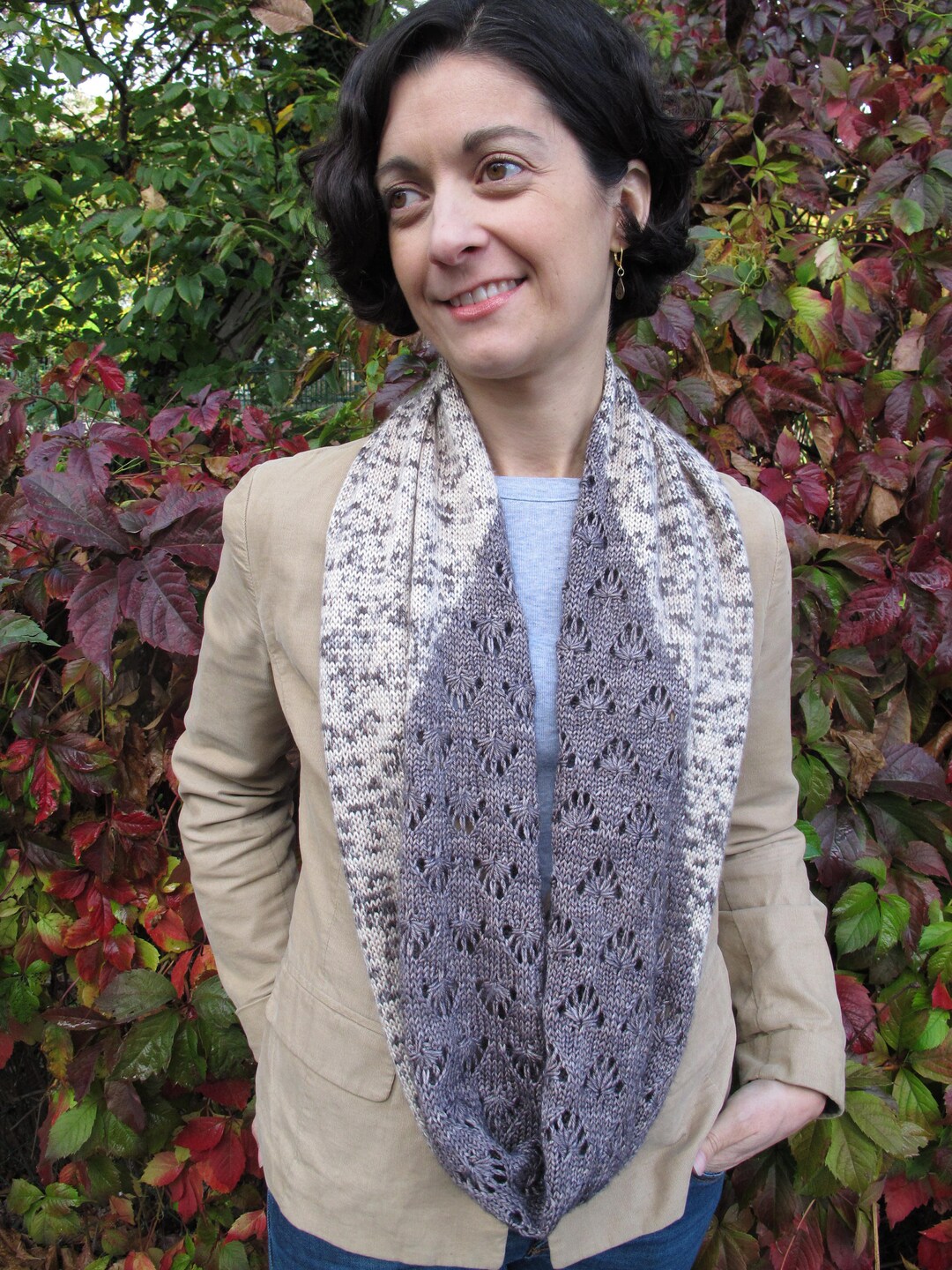 KNITTING FILE Pdf Version to Print - in French - Sarah Snood Model - Etsy