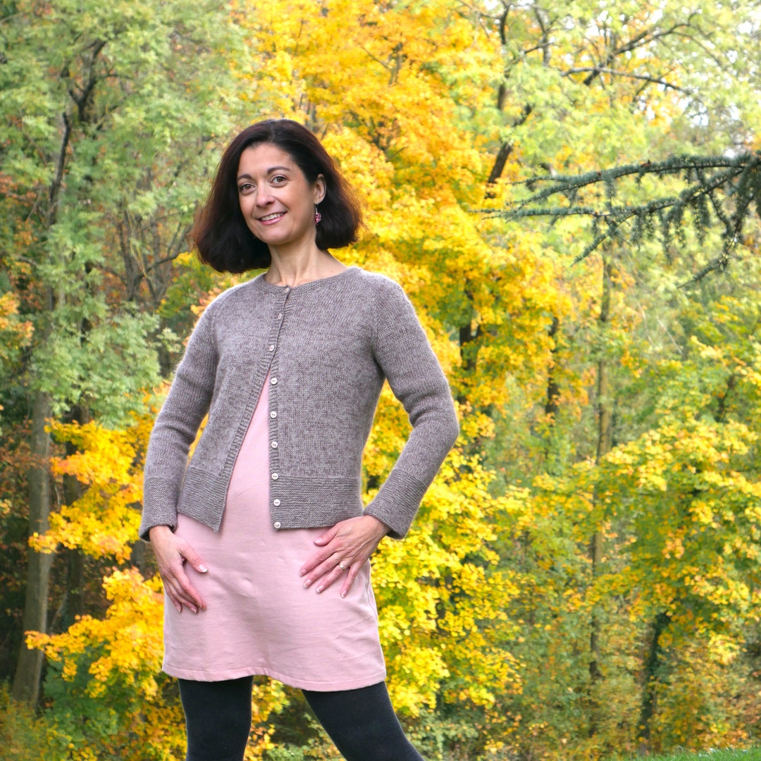 KNITTING SHEET Pdf Version to Print - French and English - Model Gilet ...