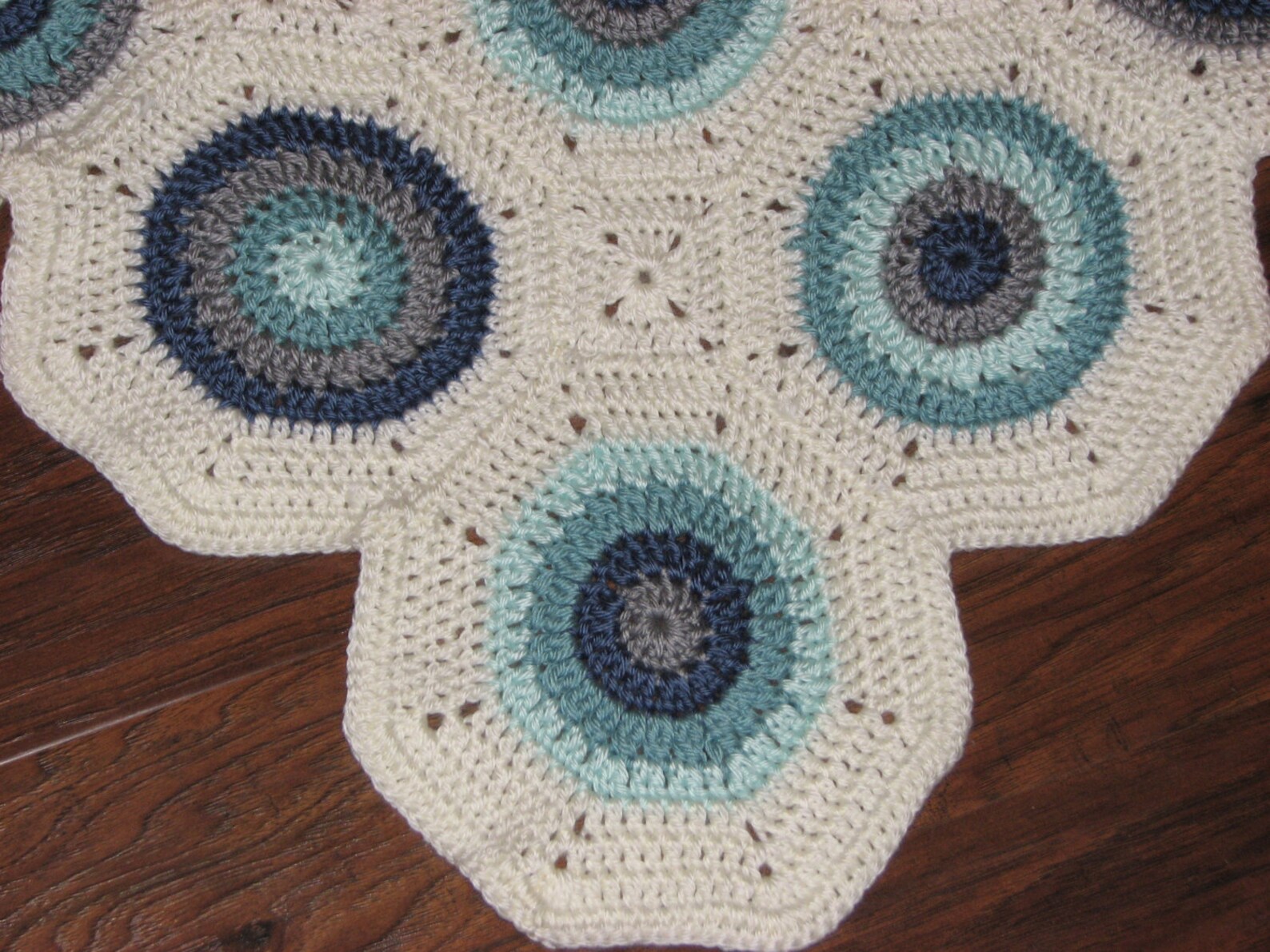 CROCHET PATTERN - Octagons & Circles Granny Baby Afghan Pattern ...