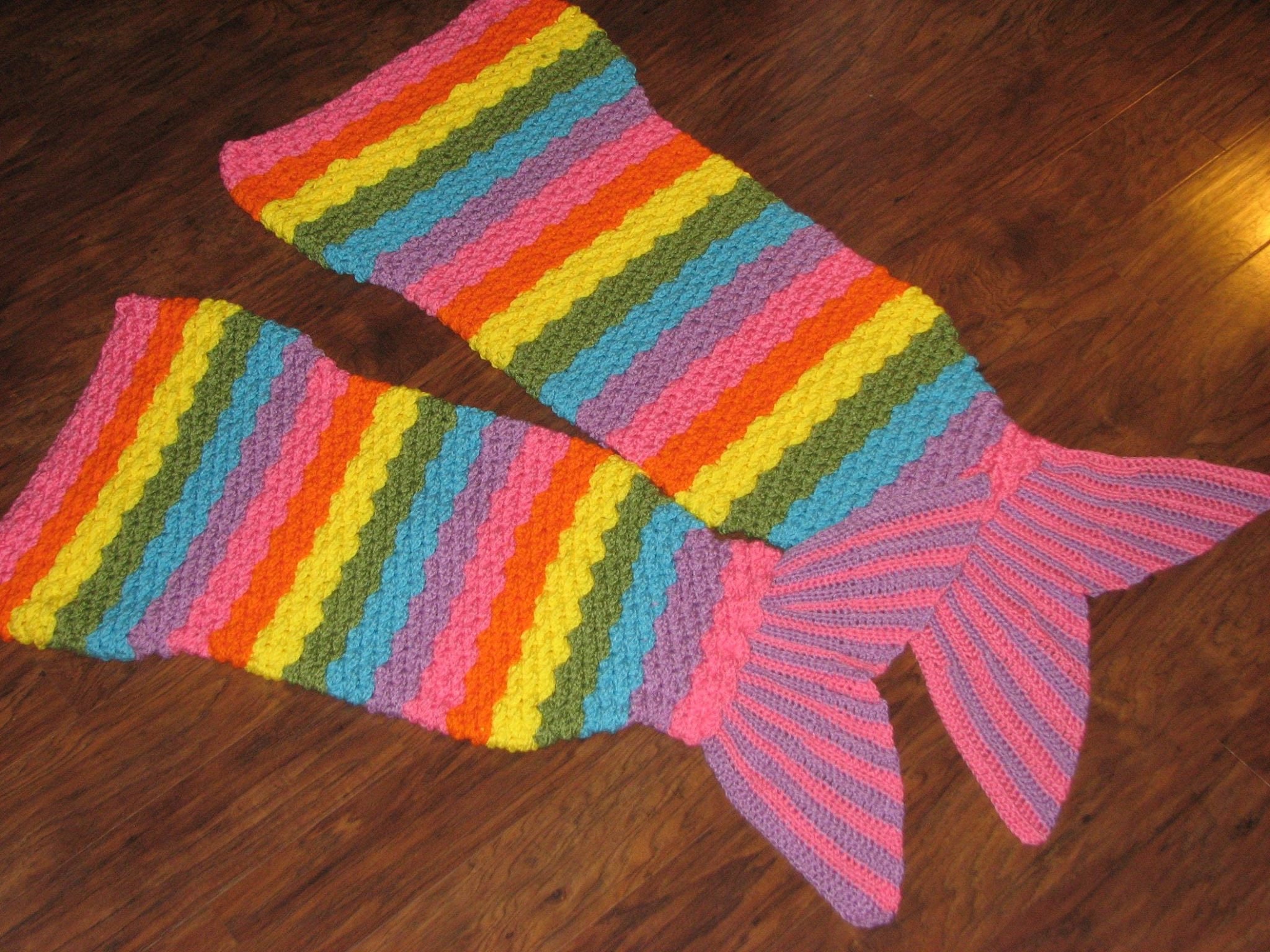 CROCHET PATTERN - Mermaid Tail Afghan / Mermaid Blanket / Mermaid ...