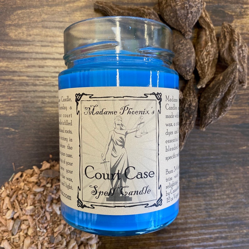 Court Case Spell Candle - Etsy