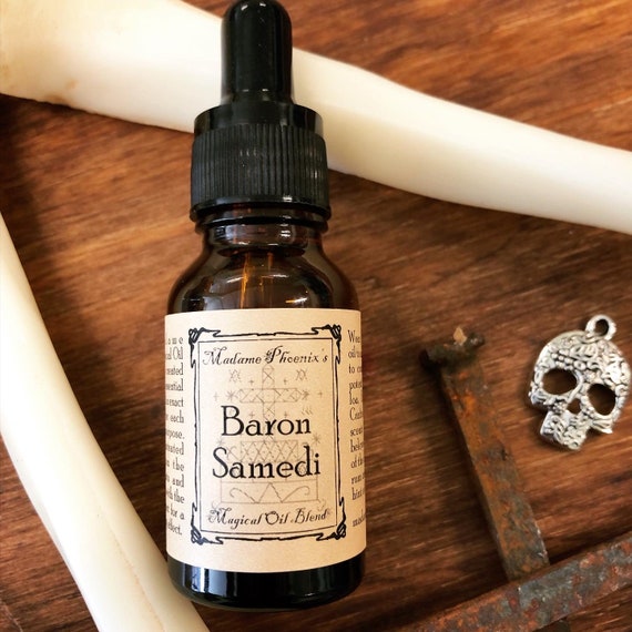 Baron Samedi Cemetery Offering Ritual Spell Oil | Etsy