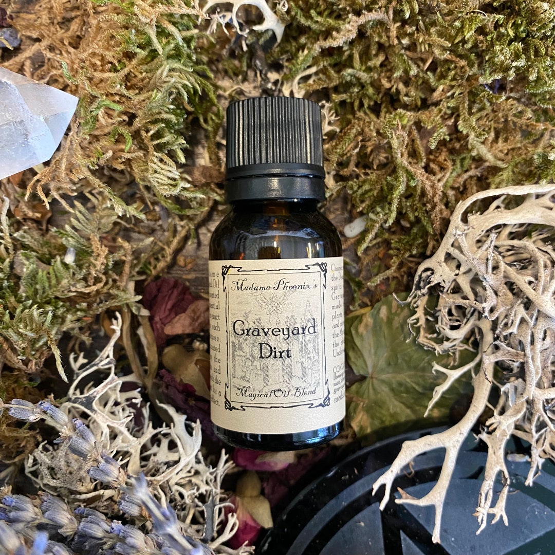 Graveyard Dirt Spell Oil - Etsy