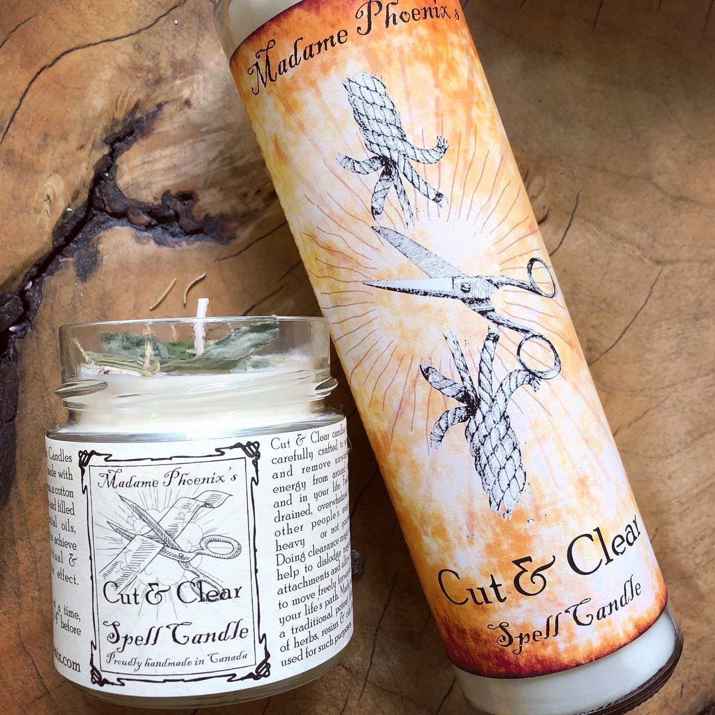 Cut and Clear Spell Candles - Etsy Canada