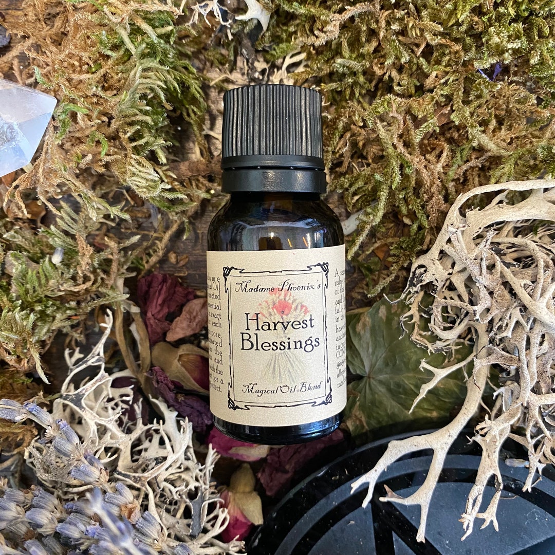 Harvest Blessing Fall Equinox Magic Spell Oil - Etsy