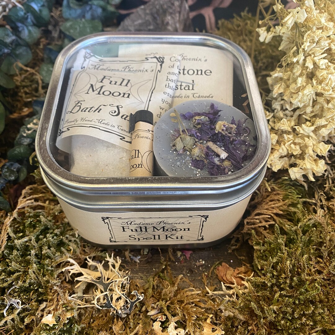 Full Moon Magic Spell Kit - Etsy