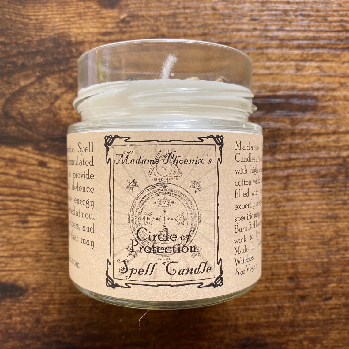 Circle of Protection Magic Spell Candle - Etsy