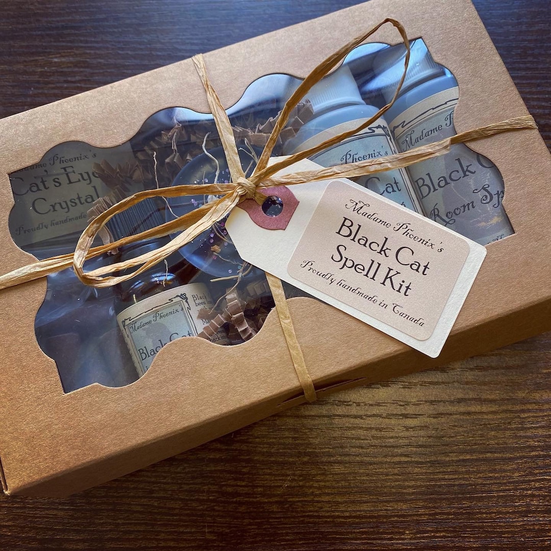 Black Cat Spell Kit - Etsy
