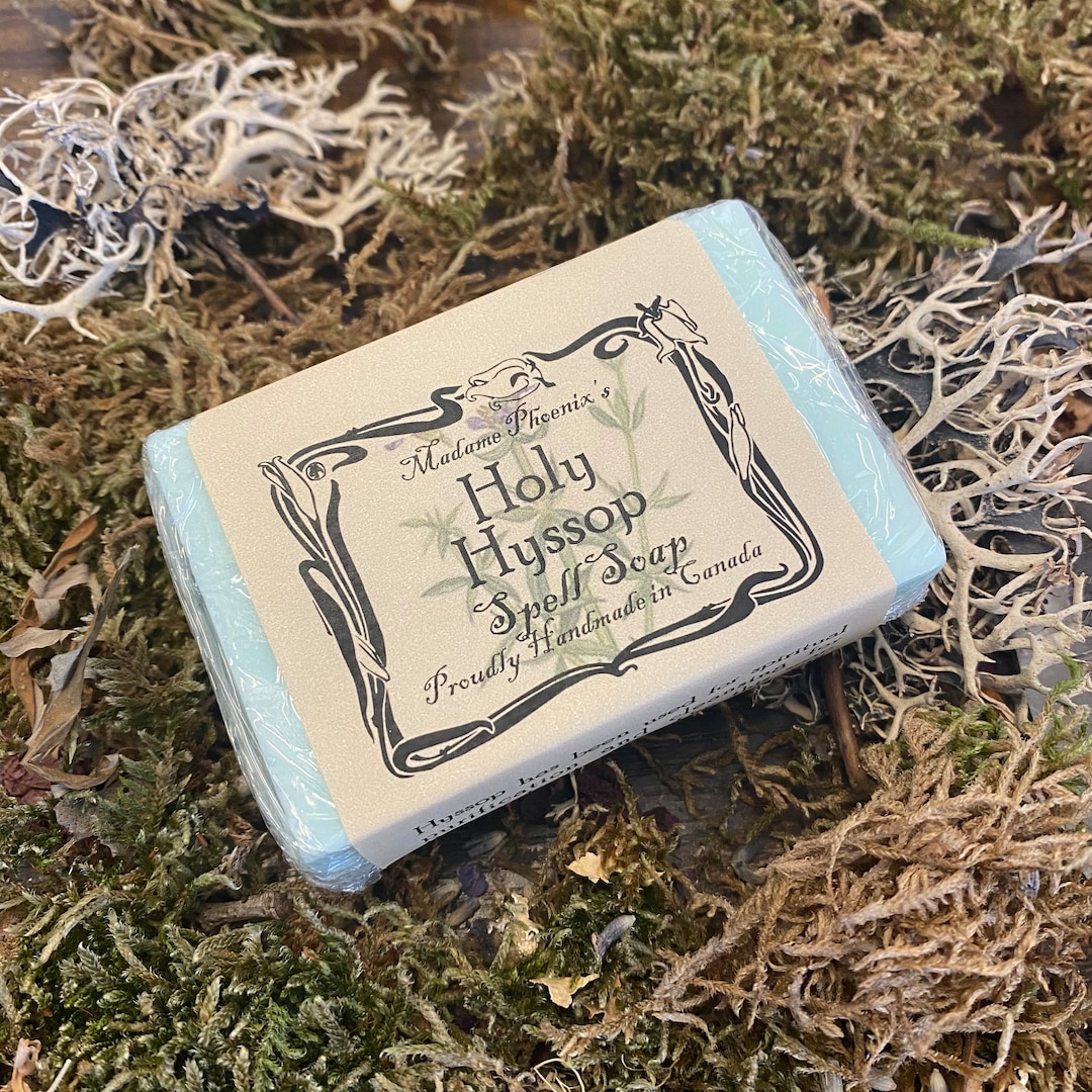 Holy Hyssop Spiritual Cleansing Bar Soap - Etsy
