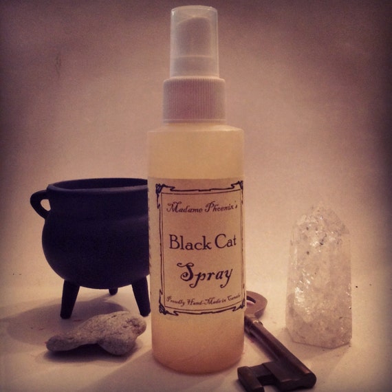 Black Cat Jinx Removing Magic Spray | Etsy