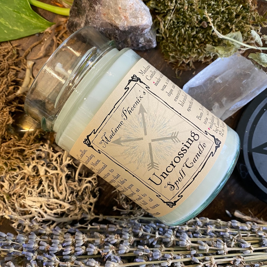 Uncrossing Spell Candle - Etsy