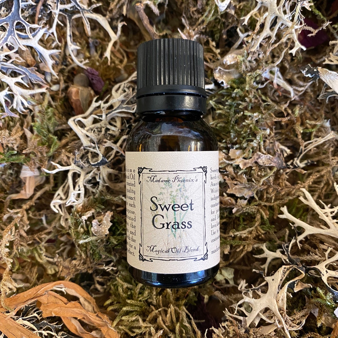 Sweetgrass Oil | Witches Pantry Essentials - Etsy