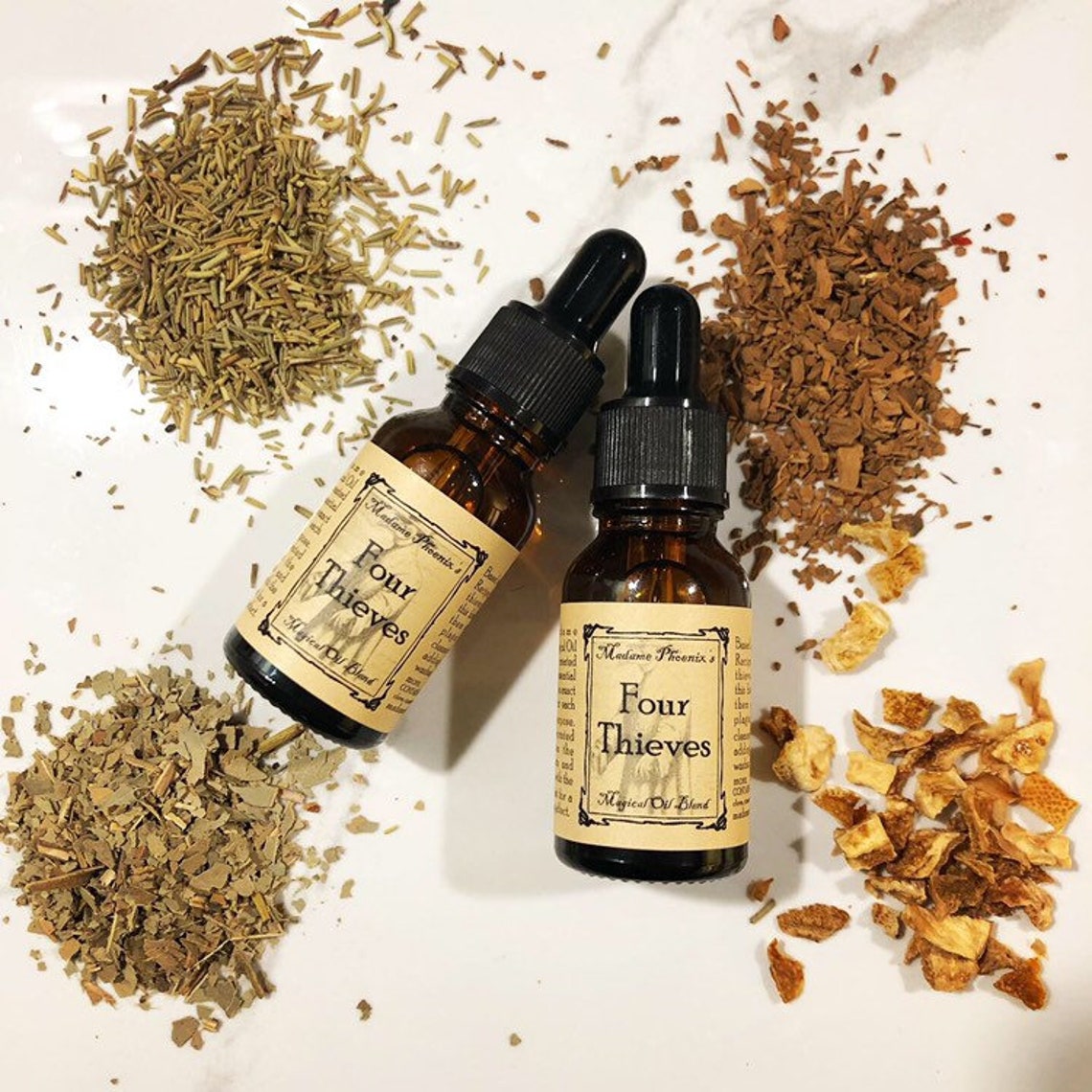 Four Thieves Essential Oil Blend - Etsy