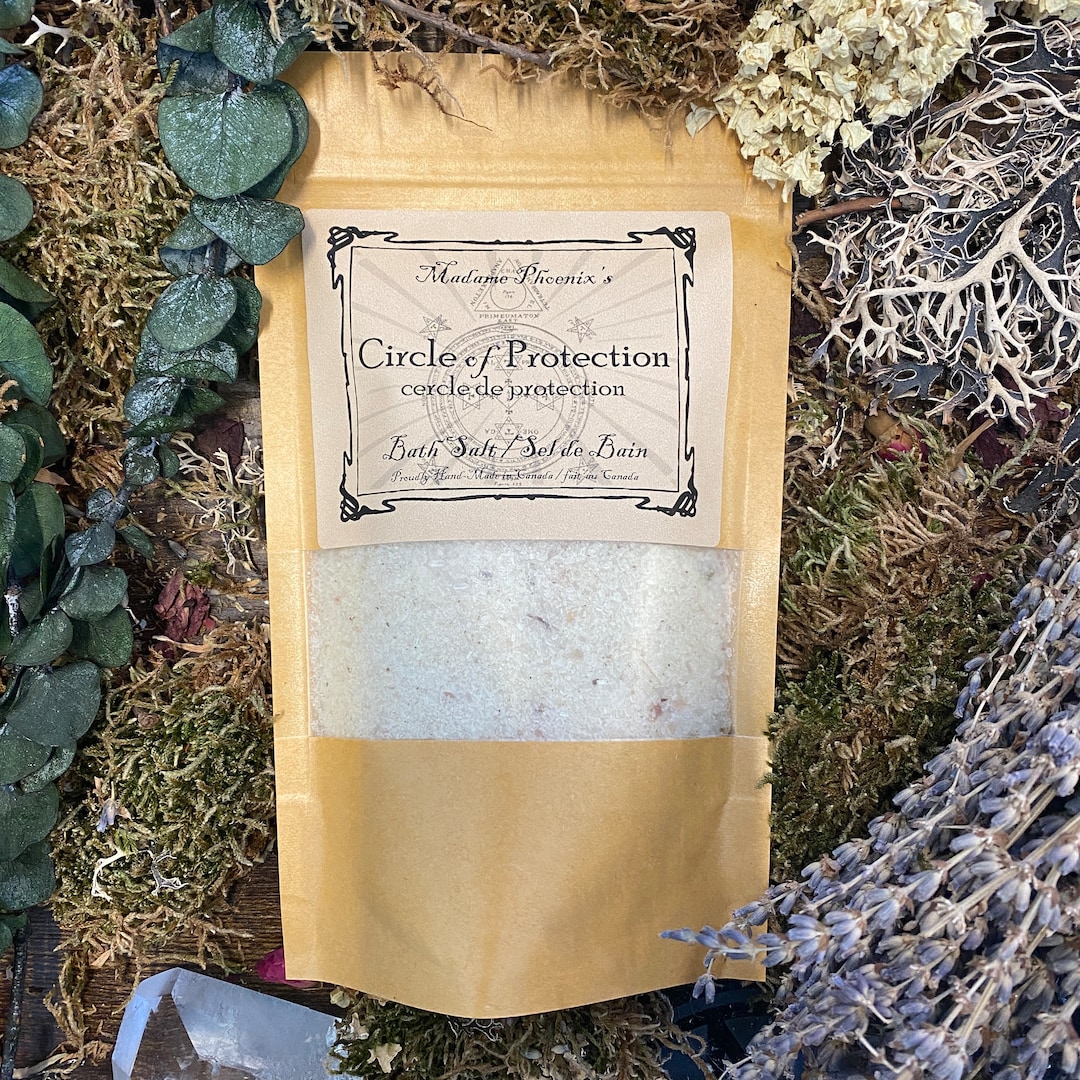 Circle of Protection Ritual Bath Salt - Etsy