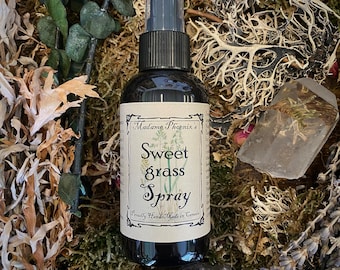 SWEETGRASS OIL Full/new Moon-handblended-herbal Oil-all - Etsy