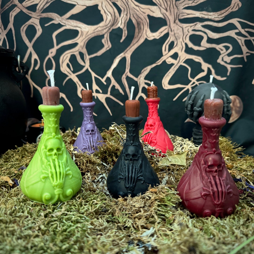 Magic Potion Bottle Candles - Etsy