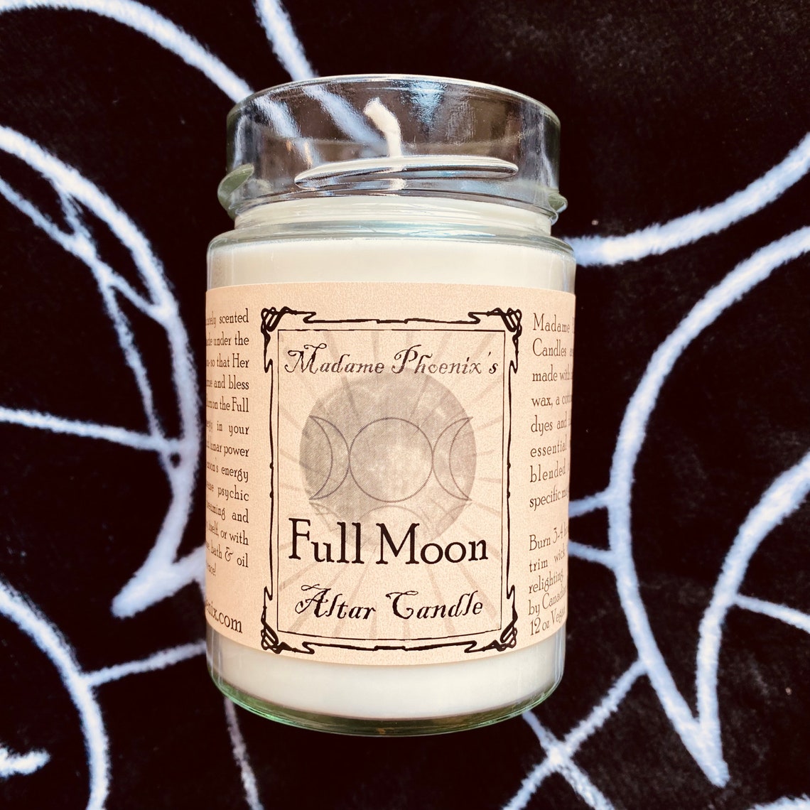 Full Moon Magic Spell Candle - Etsy